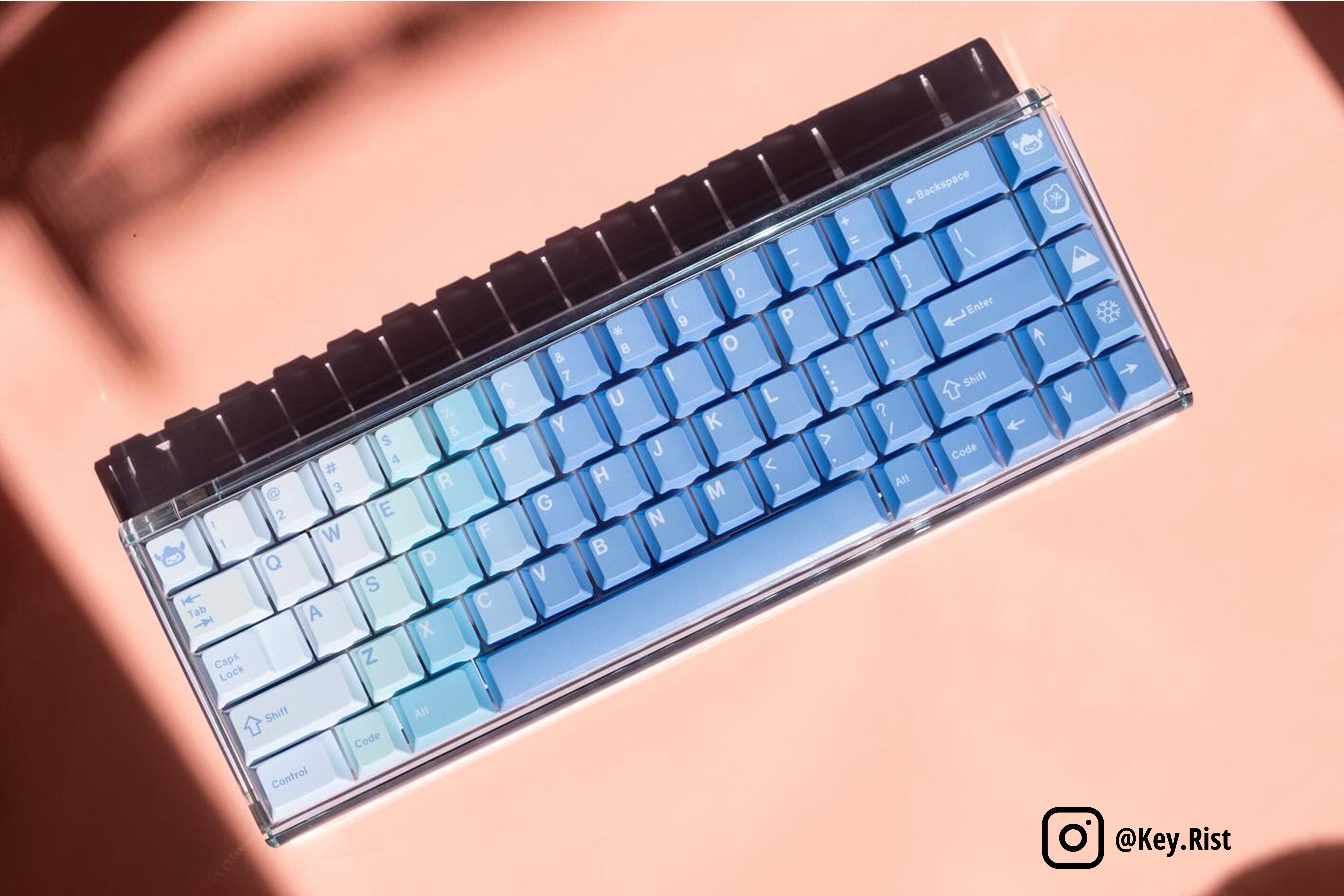 [FINAL STOCK] Freja65 65% Glass Keyboard Case (CASE ONLY) – Helheim Designs