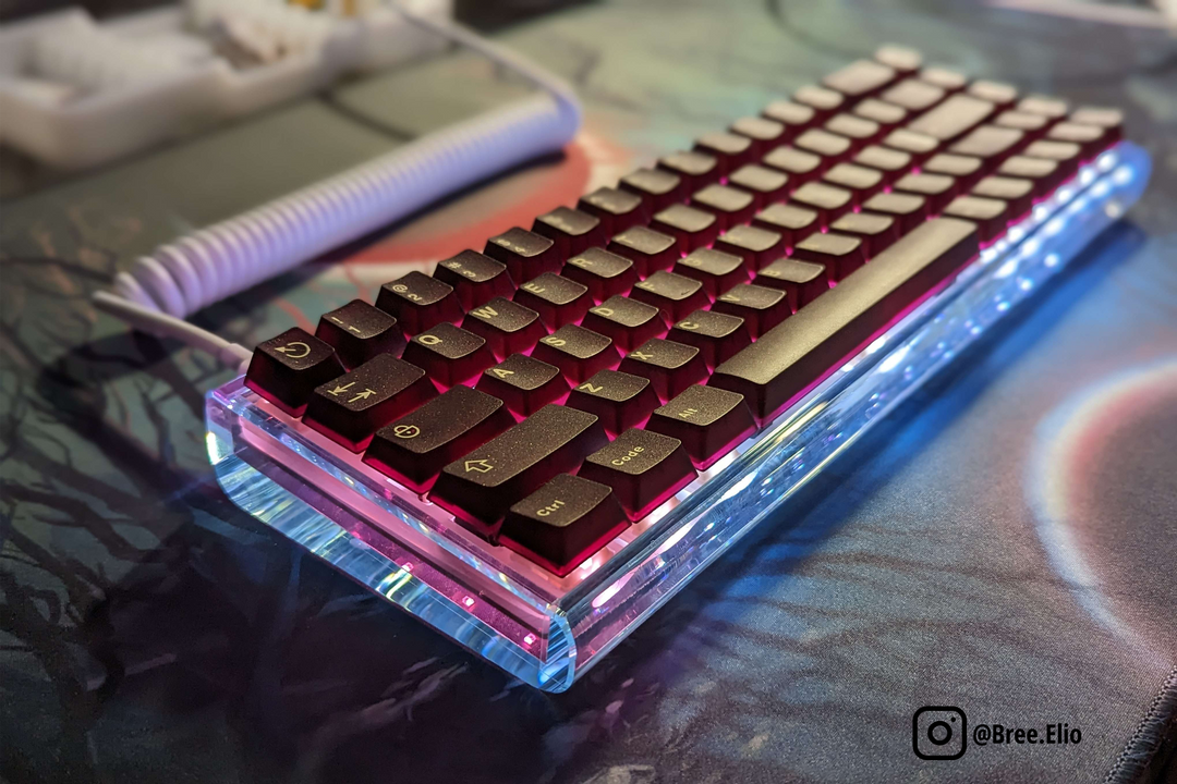 [FINAL STOCK] Freja65 65% Glass Keyboard Case (CASE ONLY) – Helheim Designs