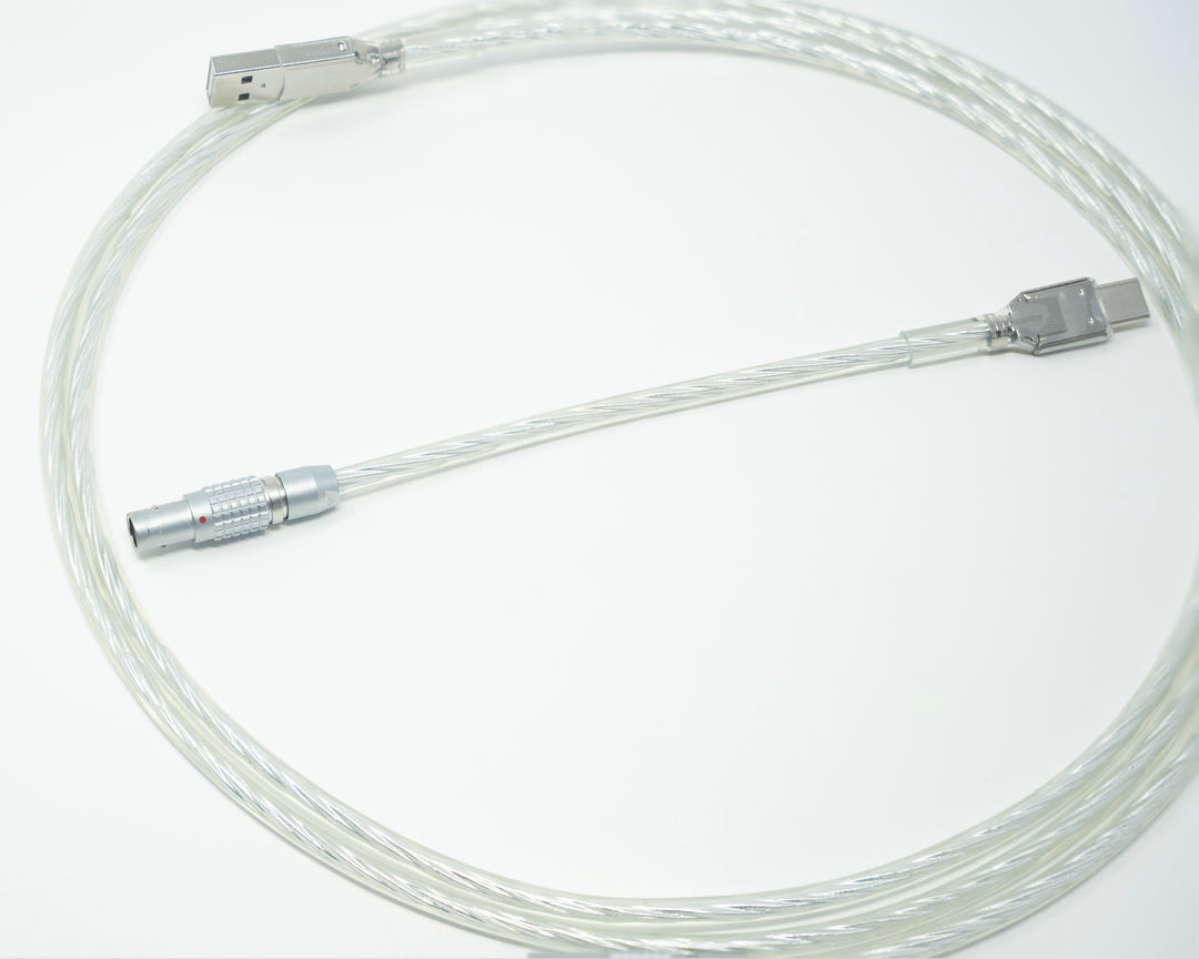 [Closed] Helheim Designs x Dispatch Cables - Clear Cable with 0B LEMO
