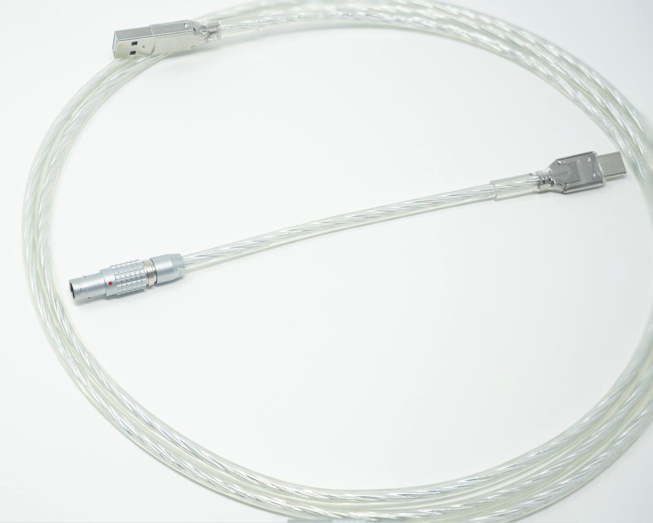 [Closed] Helheim Designs x Dispatch Cables - Clear Cable with 0B LEMO