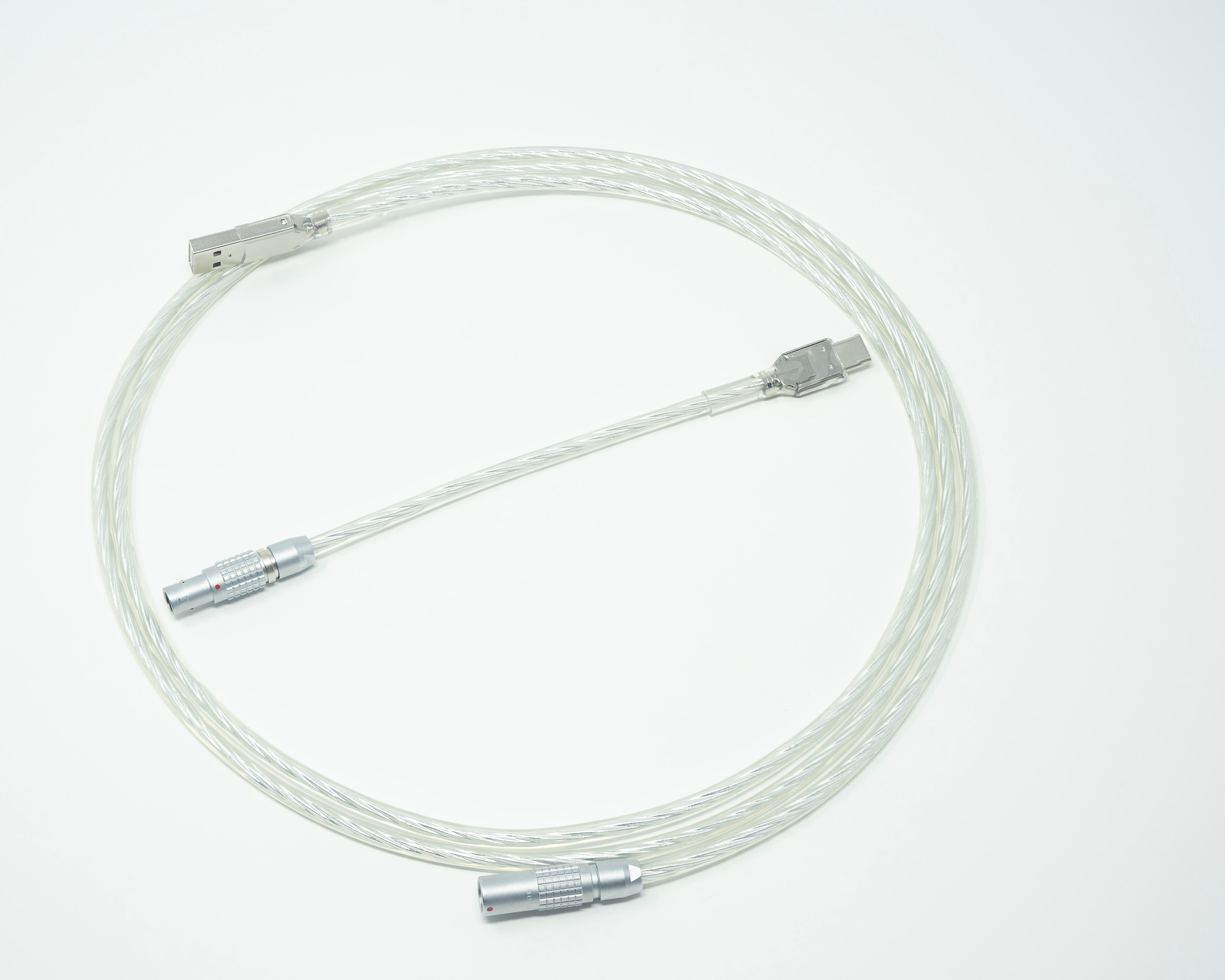 [Closed] Helheim Designs x Dispatch Cables - Clear Cable with 0B LEMO