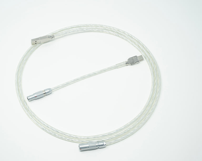 [Closed] Helheim Designs x Dispatch Cables - Clear Cable with 0B LEMO